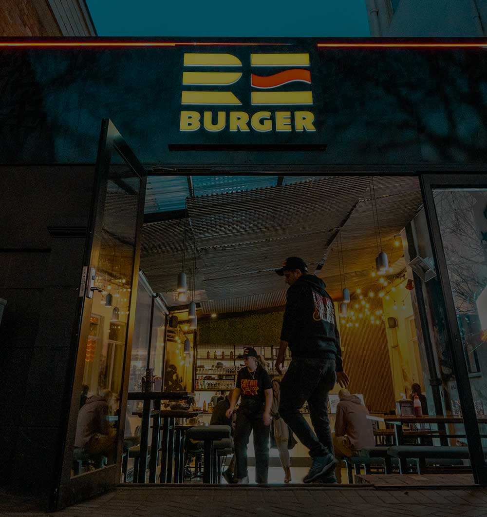 RE Burger 🤤 Crave-worthy street food, freshly made